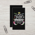 Special Education Teacher Autistic Awareness Encou Business Card | Zazzle