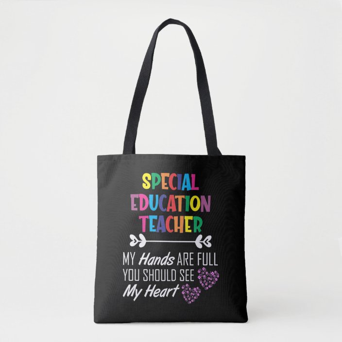 Special Education Teacher School Educator Teaching Tote Bag | Zazzle.com