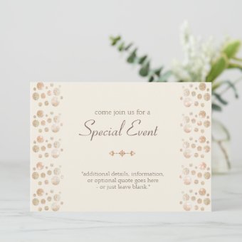 Special Event Invitation | Zazzle
