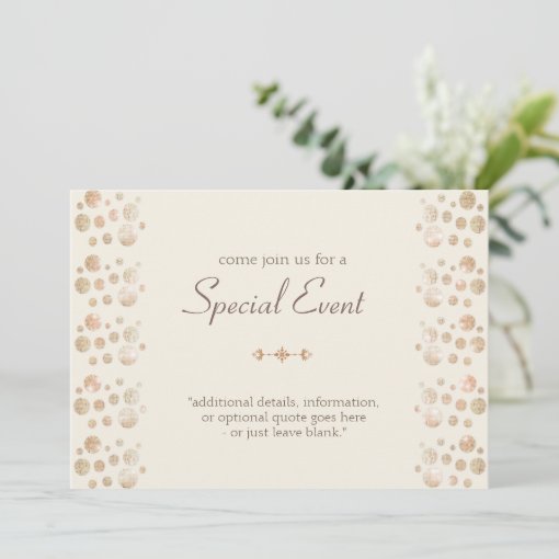 Special Event Invitation | Zazzle