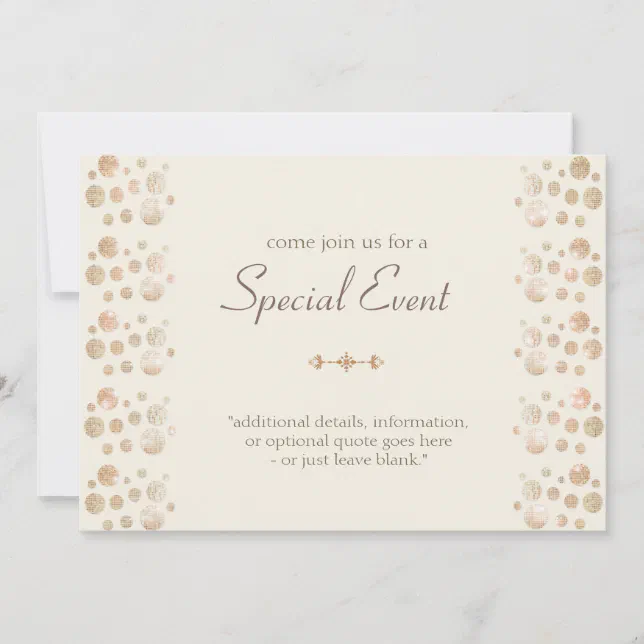 Special Event Invitation | Zazzle