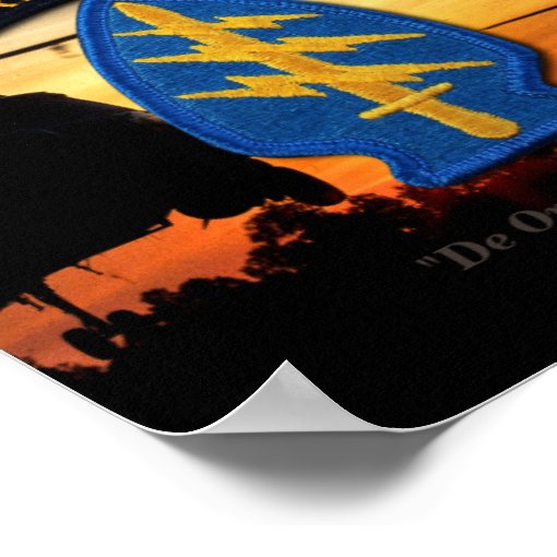 Special Forces Green Berets SF SFG Veterans Vets Poster | Zazzle