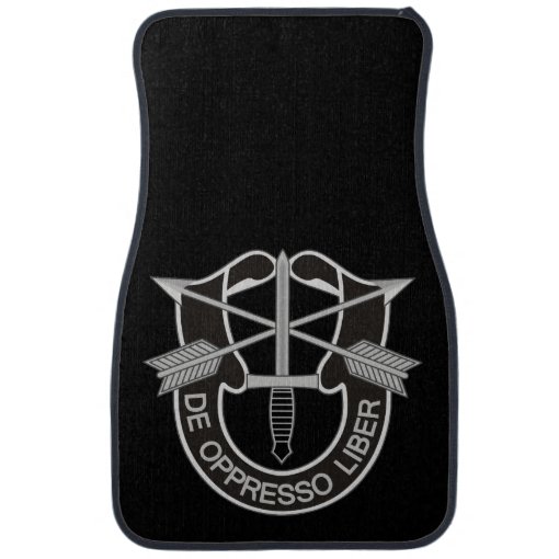 Special Forces SF De Oppresso Liber Car Floor Mat | Zazzle