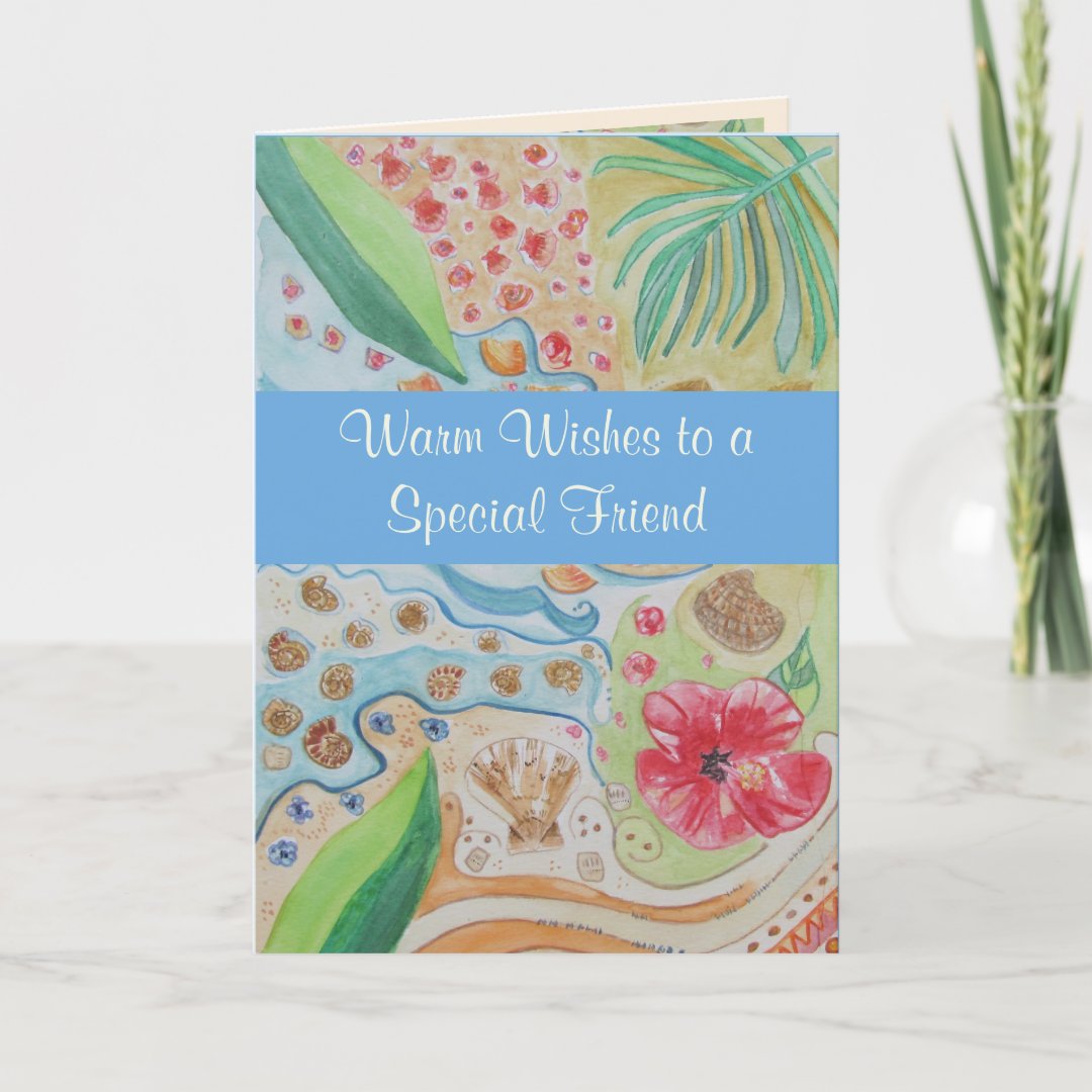 Special Friend Birthday Greetings Card | Zazzle