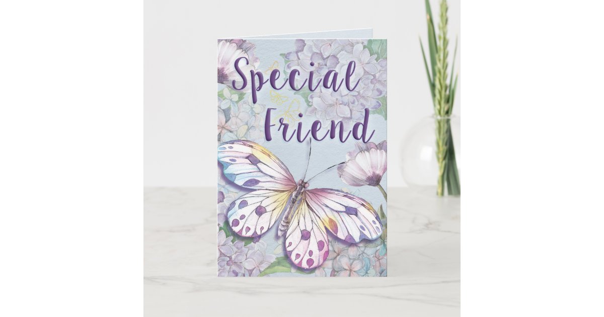 Special Friend Card Zazzle