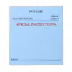 Special Instructions Slip Note Pad (Blue) | Zazzle