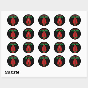 Special Ops USASOC PSYOP Veterans Vets Classic Round Sticker | Zazzle