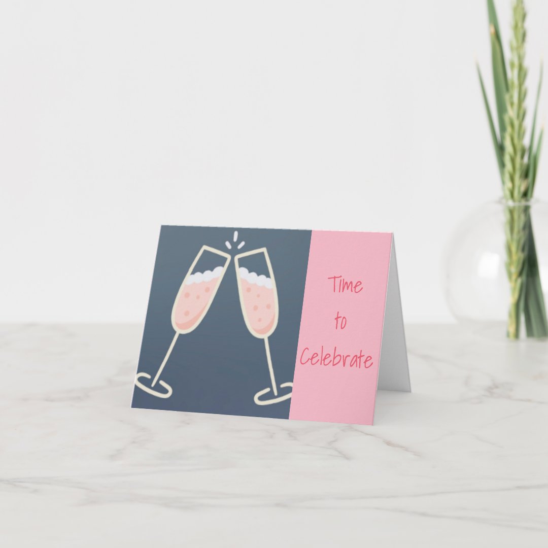 **SPECIAL TOAST** SAYS "CONGRATULATIONS" TO YOU CARD | Zazzle