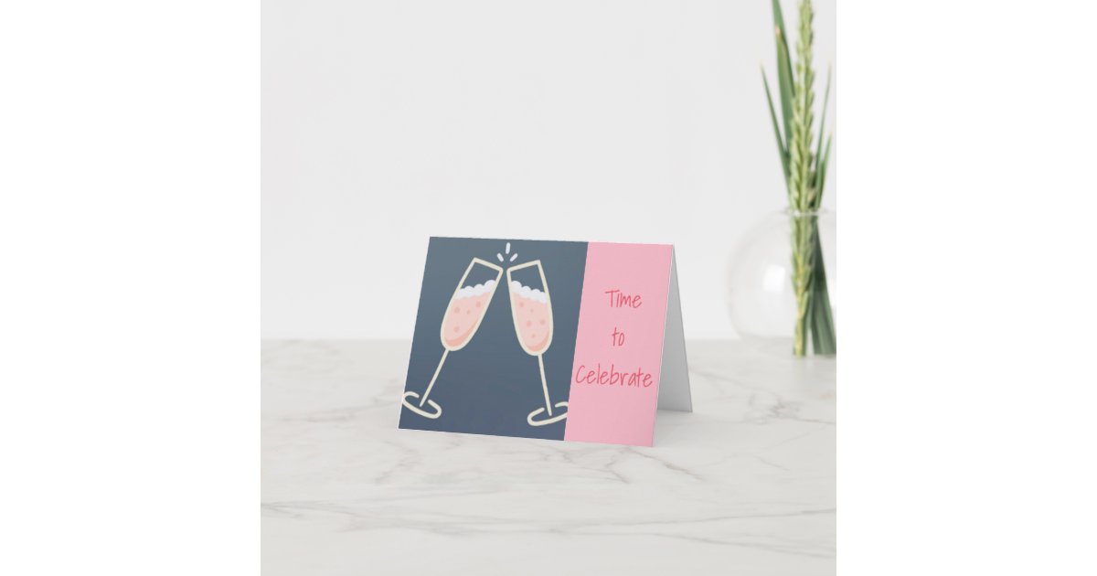 **SPECIAL TOAST** SAYS "CONGRATULATIONS" TO YOU CARD | Zazzle