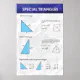 Special Triangles - Math Poster | Zazzle