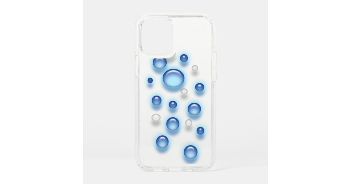 Speck Phone Case - Blue Bubbles | Zazzle