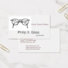 Optometry Eye Glasses Business Card | Zazzle.com