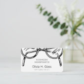 Spectacles Eyewear Optical Vision Business Card | Zazzle