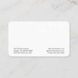 Spectacles Eyewear Optical Vision Business Card | Zazzle
