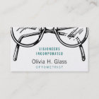 Optometrist & Eye Specialist Professional Business Card | Zazzle.com