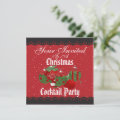 Spectacular Christmas Cocktail Party Invitations | Zazzle