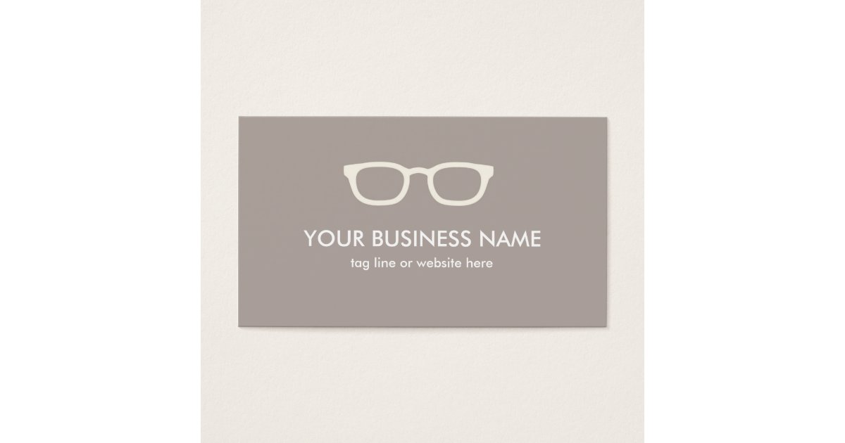Spectacular Spectacles Business Card | Zazzle.com