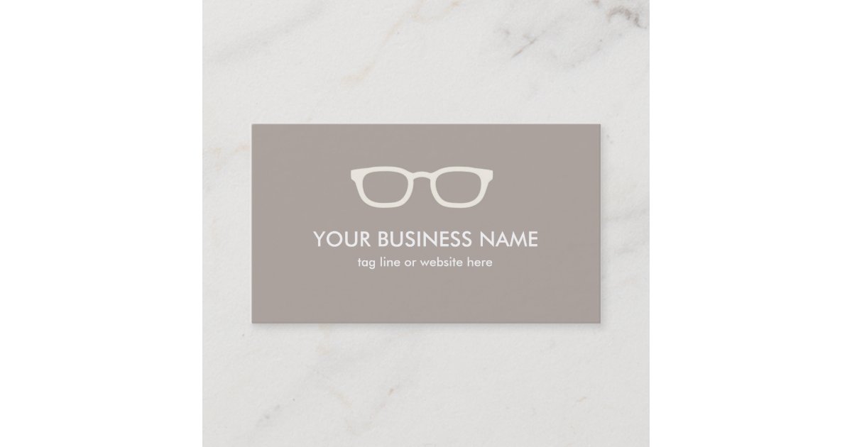 Spectacular Spectacles Business Card | Zazzle