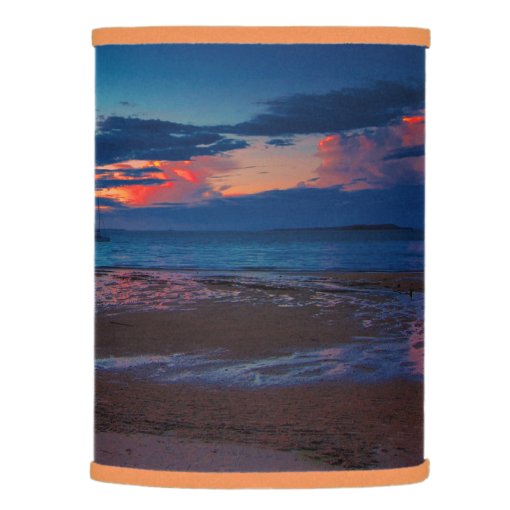 Spectacular Tropical Ocean Beach Sunset Lamp Shade | Zazzle