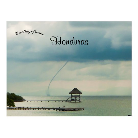 Spectacular Water Spout in Honduras Postcard | Zazzle.com