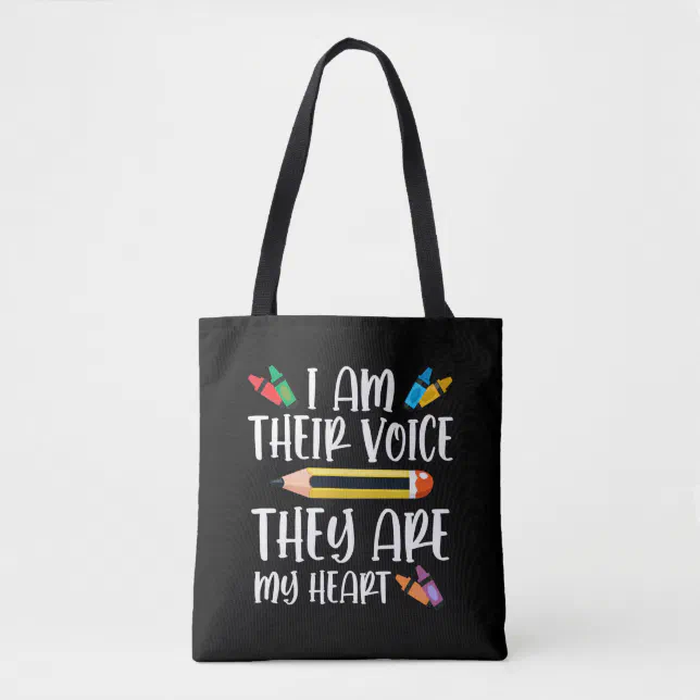 Sped Teacher Special Education Kids Back to School Tote Bag | Zazzle
