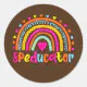 Speducator Special Education Teacher Sped Ed Classic Round Sticker | Zazzle
