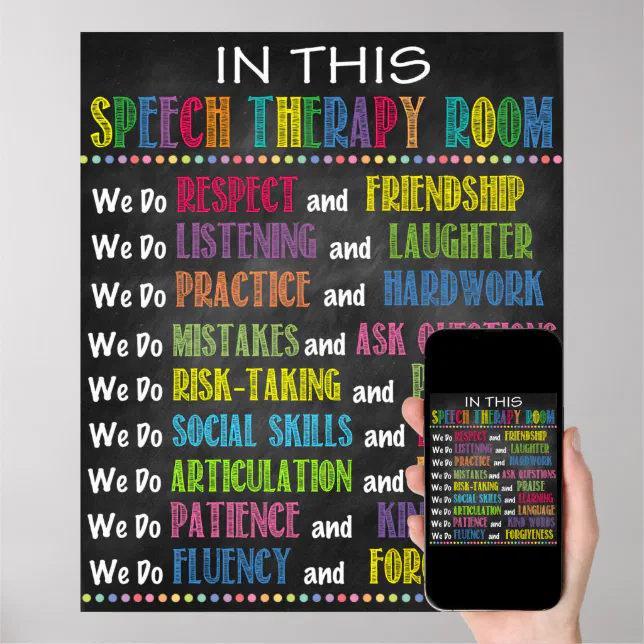 Speech Language Pathologist Office Decor | Zazzle