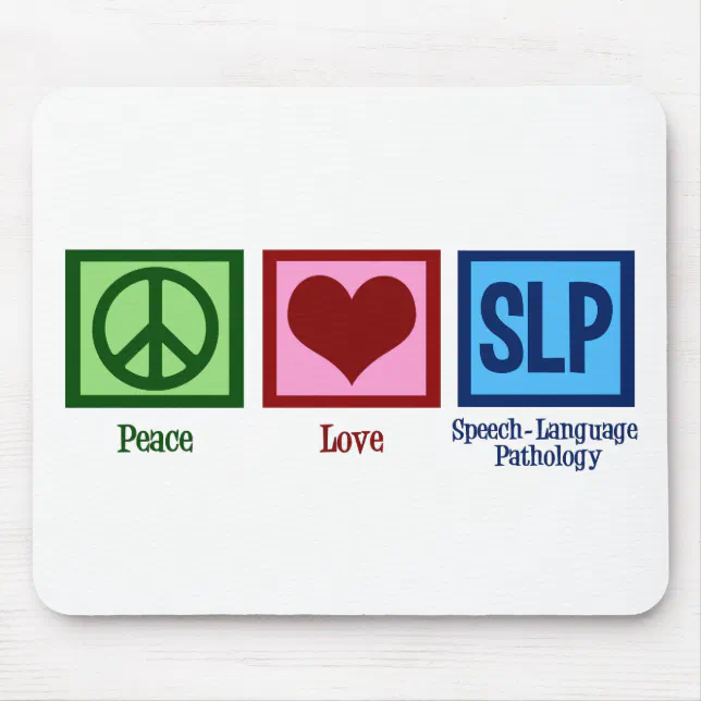 Speech Language Pathology Mouse Pad | Zazzle