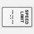 Speed of Light Speed Limit Yard Sign | Zazzle