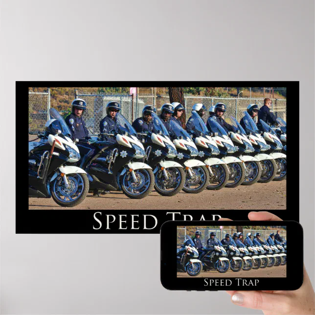 Speed Trap Poster | Zazzle