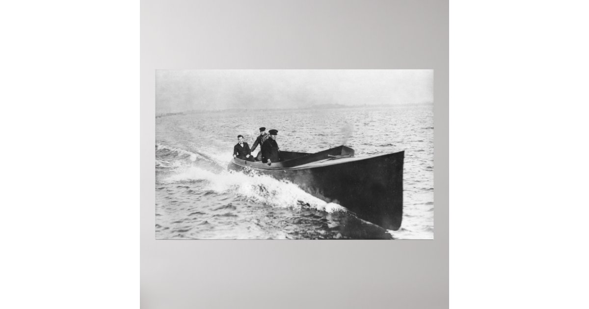 Speedboat Poster | Zazzle