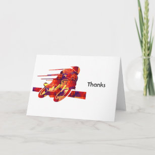 54+ Motorcycle Thank You Cards | Zazzle