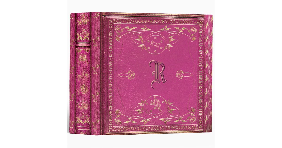 Spensar Dana Customizable 3 Ring Binder | Zazzle