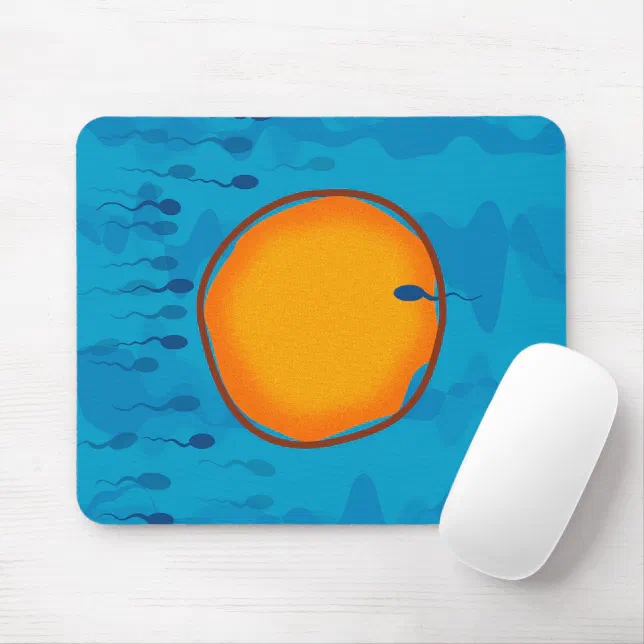 Sperm and Egg Medical Science Mouse Pad | Zazzle