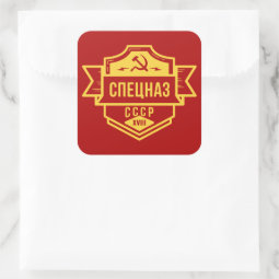 Spetsnaz CCCP Emblem Stickers | Zazzle
