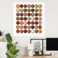 Spice Chart Poster - SRF | Zazzle
