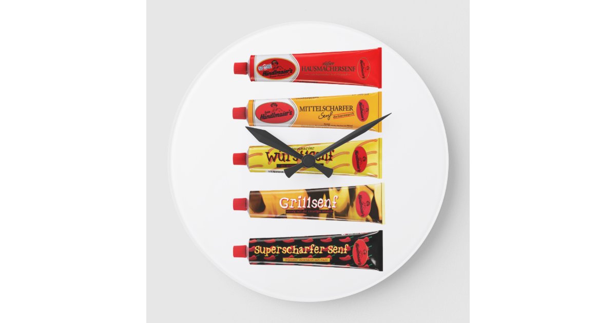 Spice of Life Wall Clock | Zazzle