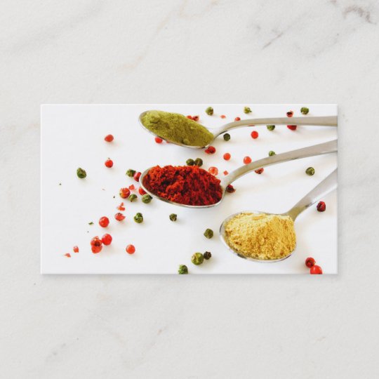 Spices business cards | Zazzle.com