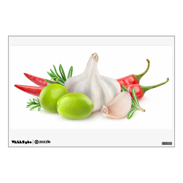 Spices Wall Decal | Zazzle