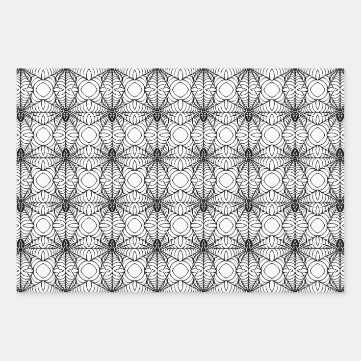 Spider and Web Wrapping Paper Sheets | Zazzle
