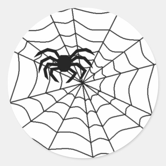 spider in web stickers | Zazzle.com