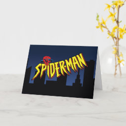 Spider-Man 90's Animated Series Title Screen Card | Zazzle