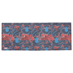 Spider-Man and Spider Logo Pattern Billfold Wallet | Zazzle