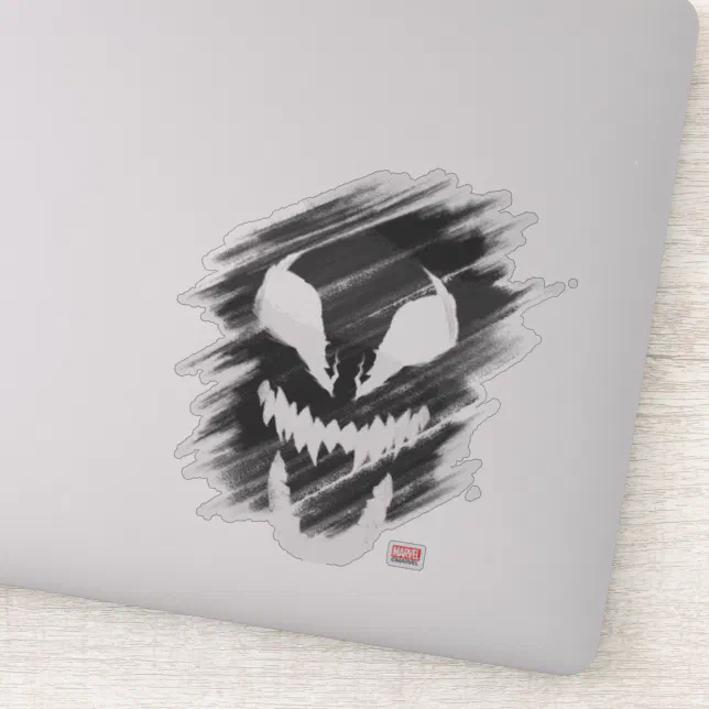 Spider-Man Classics | Face of Venom Sticker | Zazzle