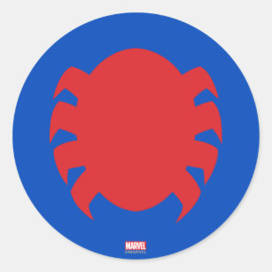 Round Spiderman Logo