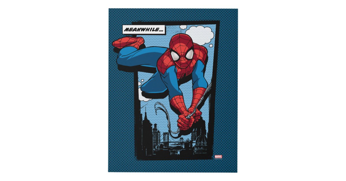 Spider-Man Meanwhile Comic Panel | Zazzle