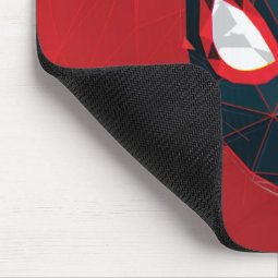 Spider-Man Miles Morales Shattered Mask Graphic Mouse Pad | Zazzle