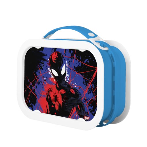 Spider-Man | Paint Splatter Character Art Lunch Box | Zazzle