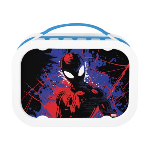 Spider-Man | Paint Splatter Character Art Lunch Box | Zazzle