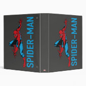 Spider-Man Pose With Name 3 Ring Binder | Zazzle
